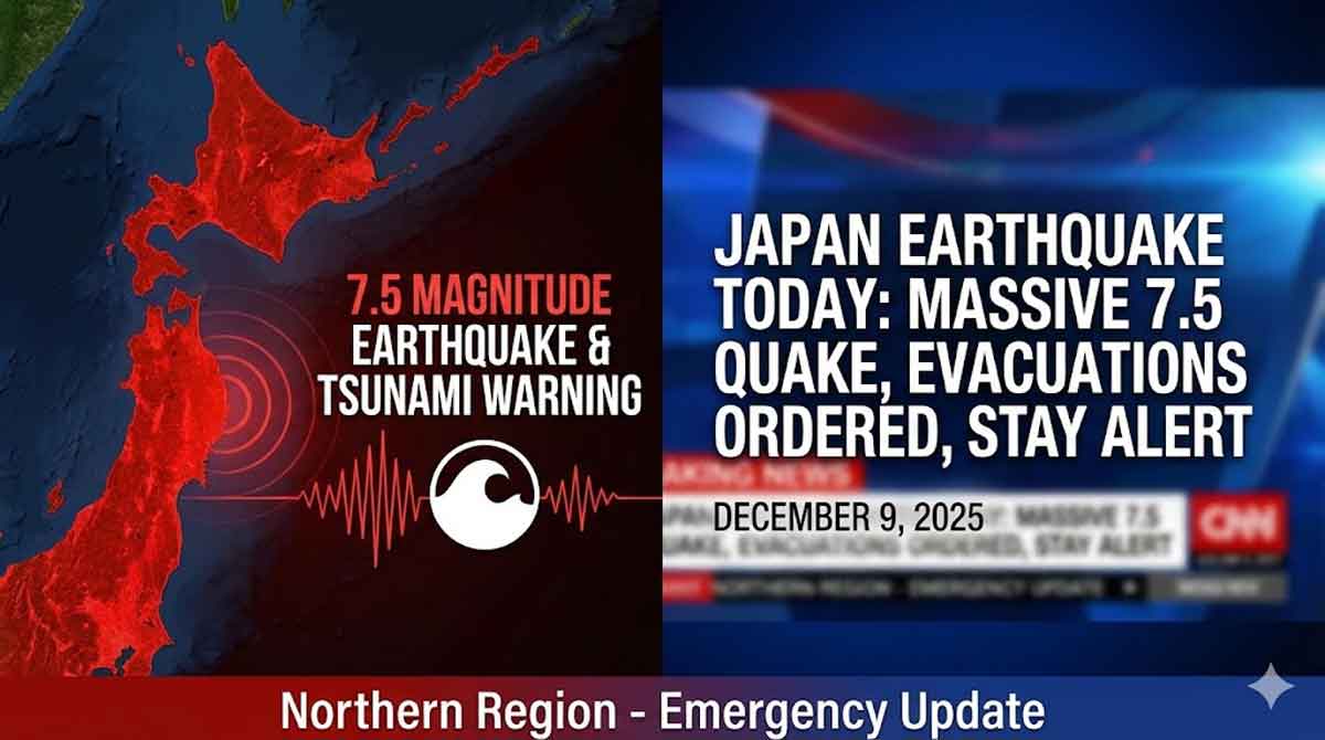 Japan earthquakes update: Massive 7.5 magnitude quake and japan ...